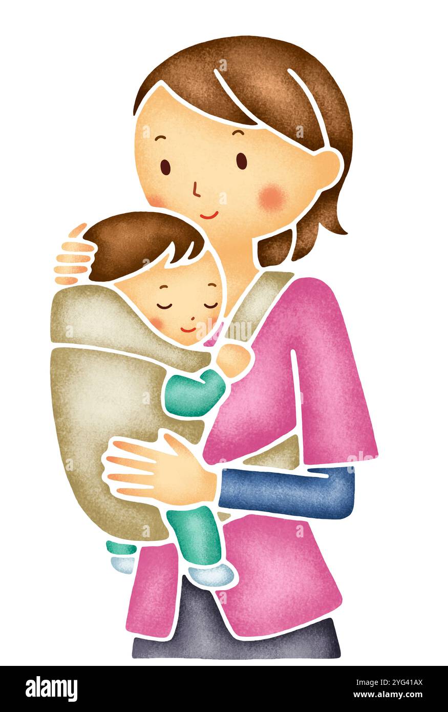 Mother child arms Cut Out Stock Images & Pictures - Alamy