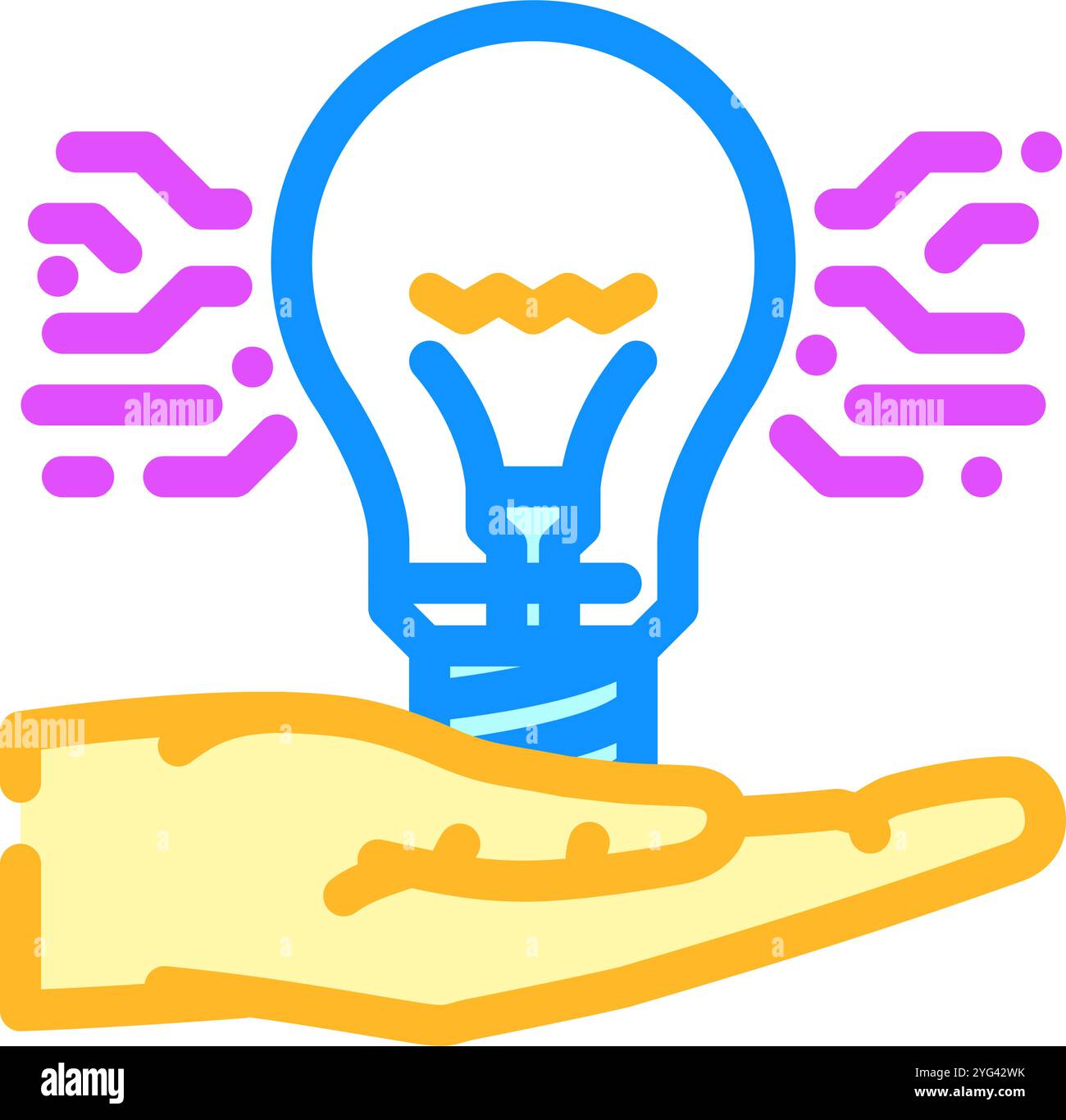 innovation success life color icon vector illustration Stock Vector ...