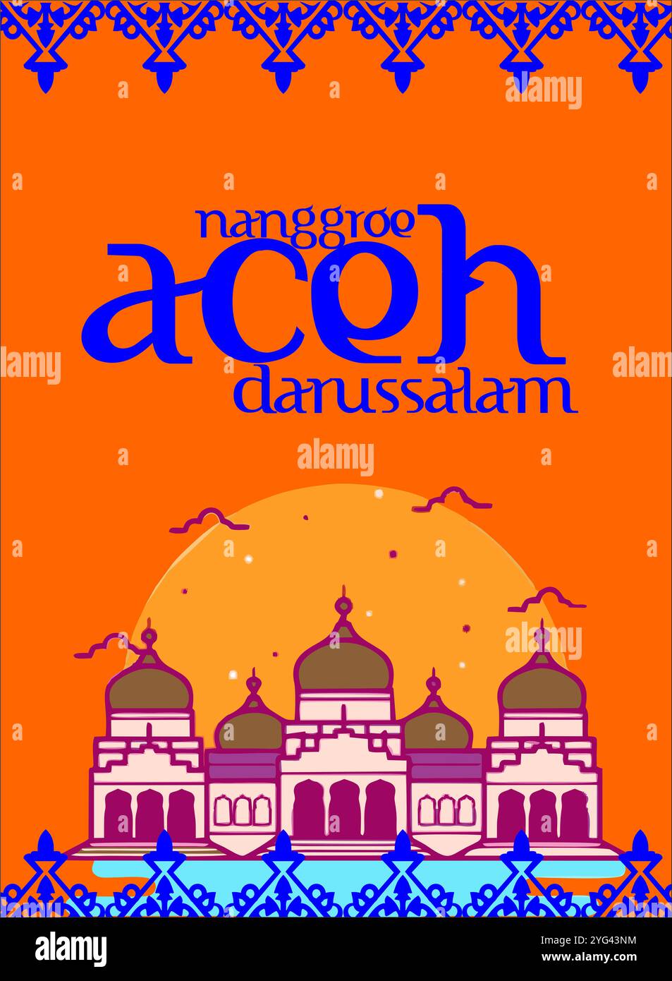 Iconic building of indonesia provinces Stock Photo - Alamy