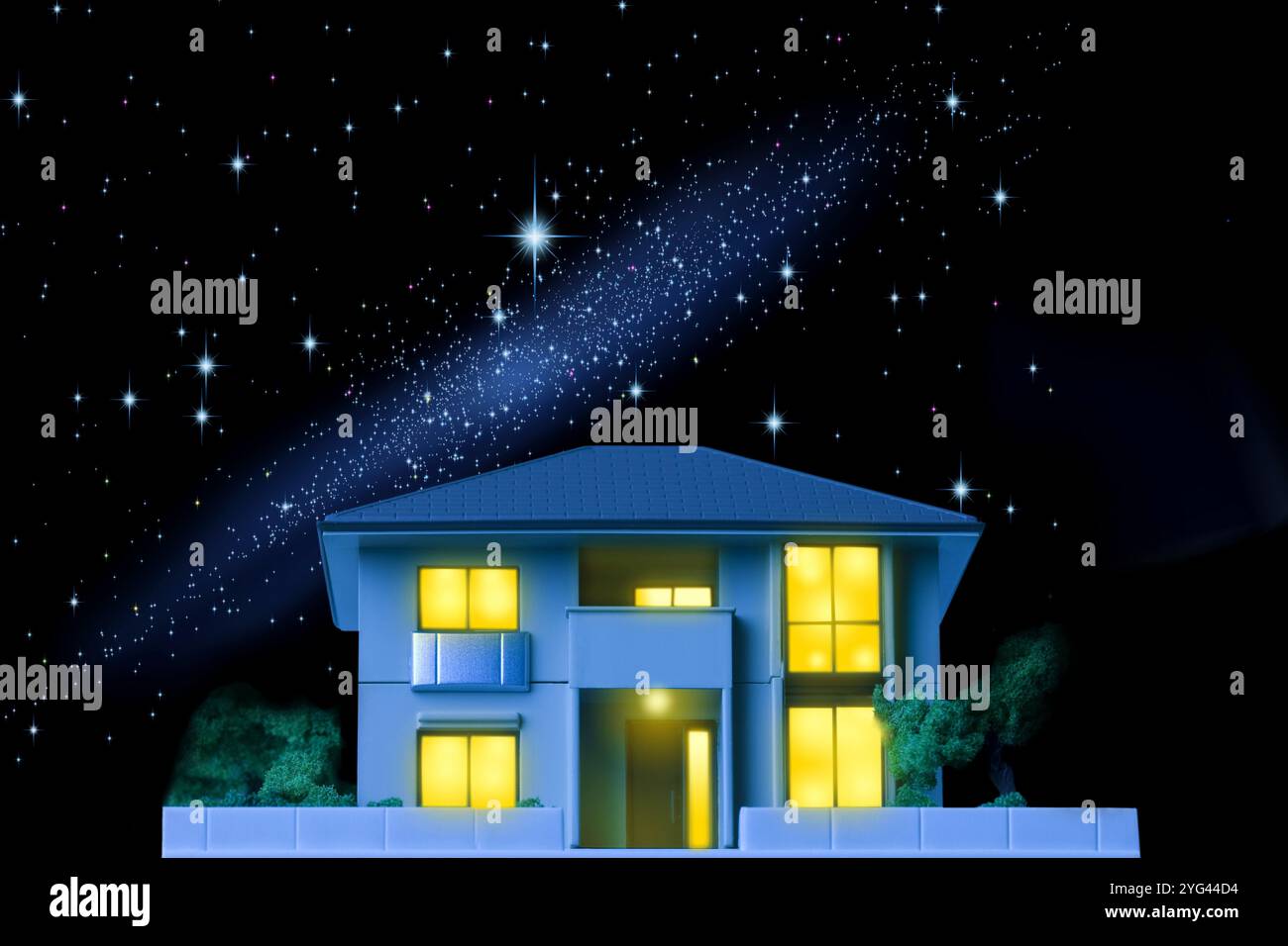 Mini house model hi-res stock photography and images - Alamy