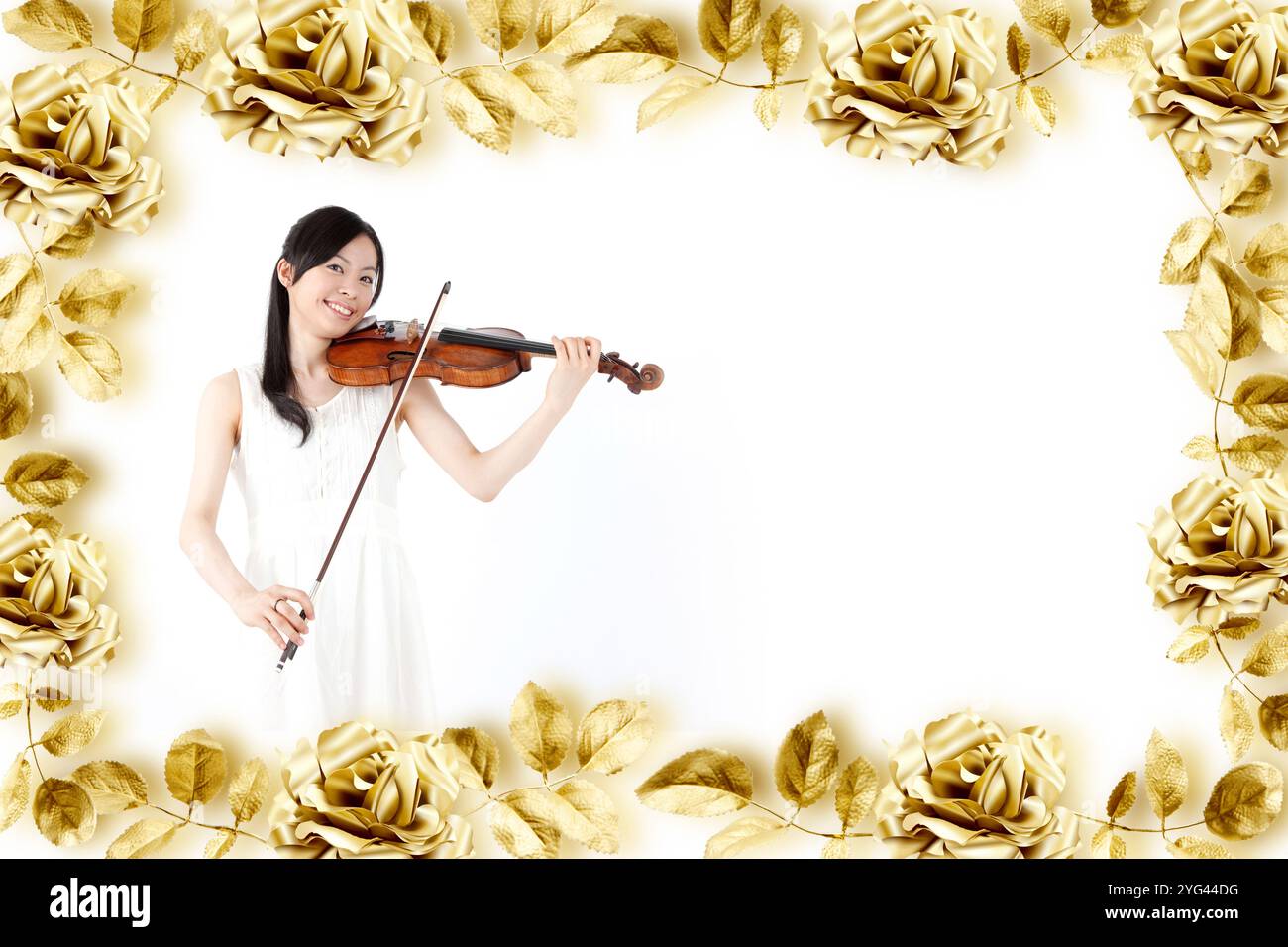 Woman back violin hi-res stock photography and images - Alamy