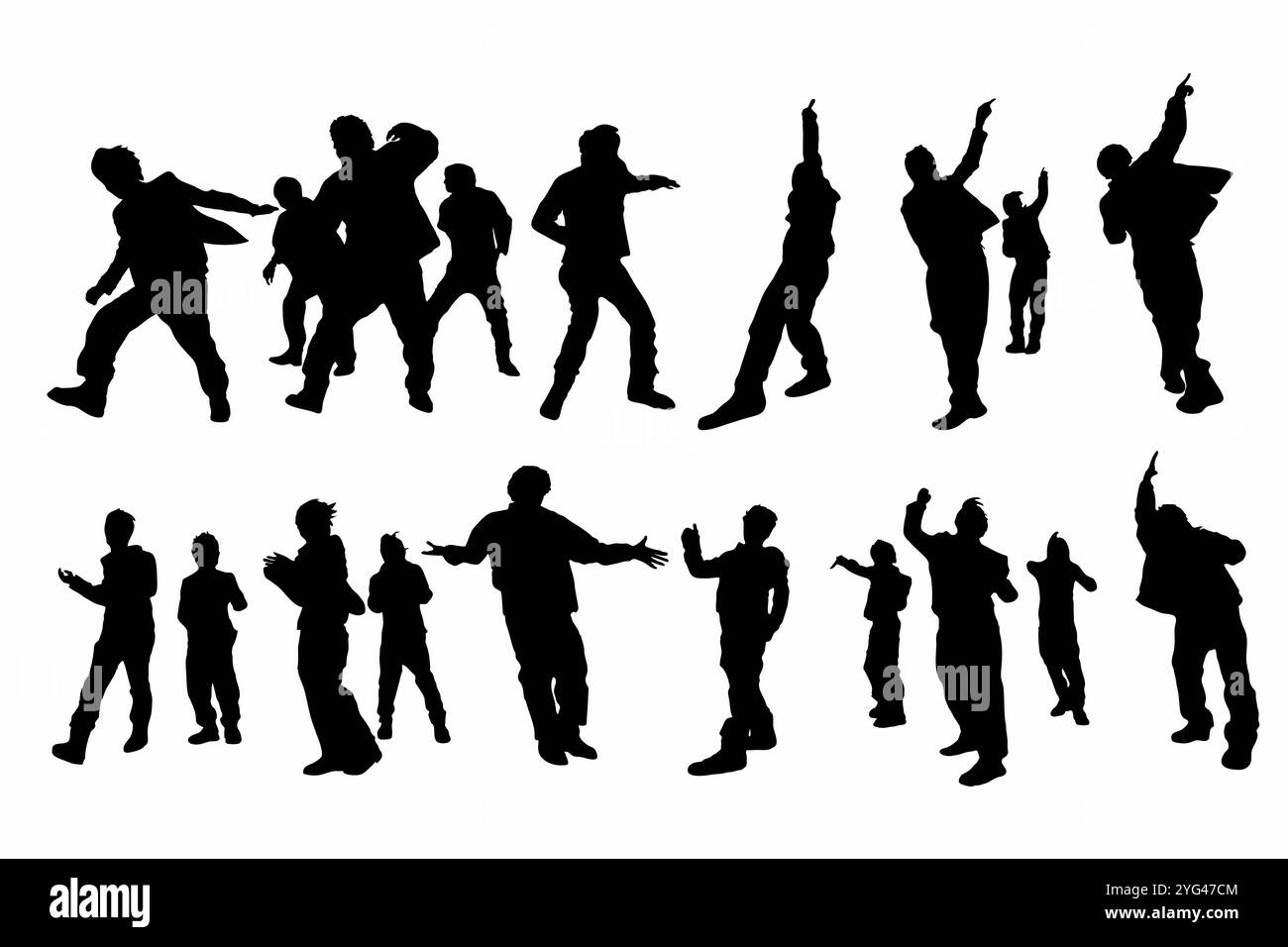 Dance of material Cut Out Stock Images & Pictures - Alamy