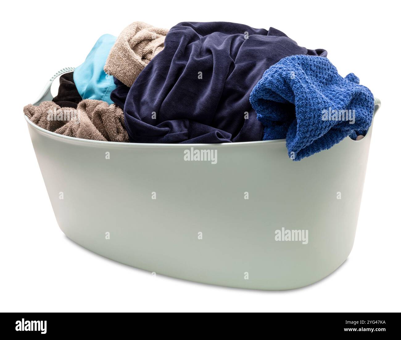 Clothes on floor mess Cut Out Stock Images & Pictures - Alamy