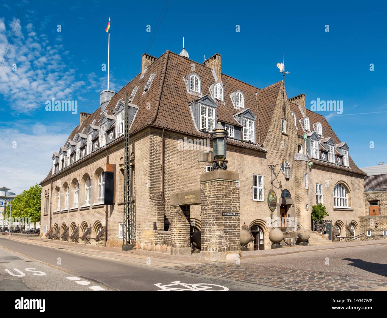 Rosen House, former administration building of Tuborg Brewery on ...