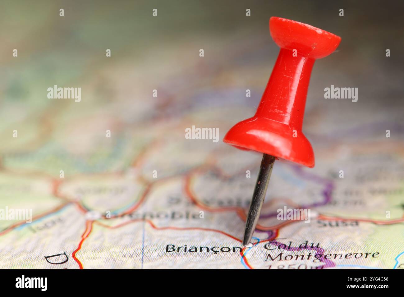 Map of briancon hi-res stock photography and images - Alamy