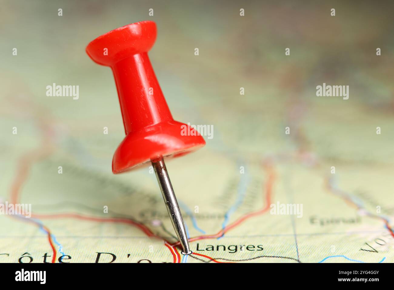 Langres map hi-res stock photography and images - Alamy