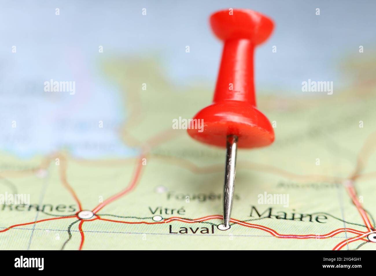 Map of laval hi-res stock photography and images - Alamy