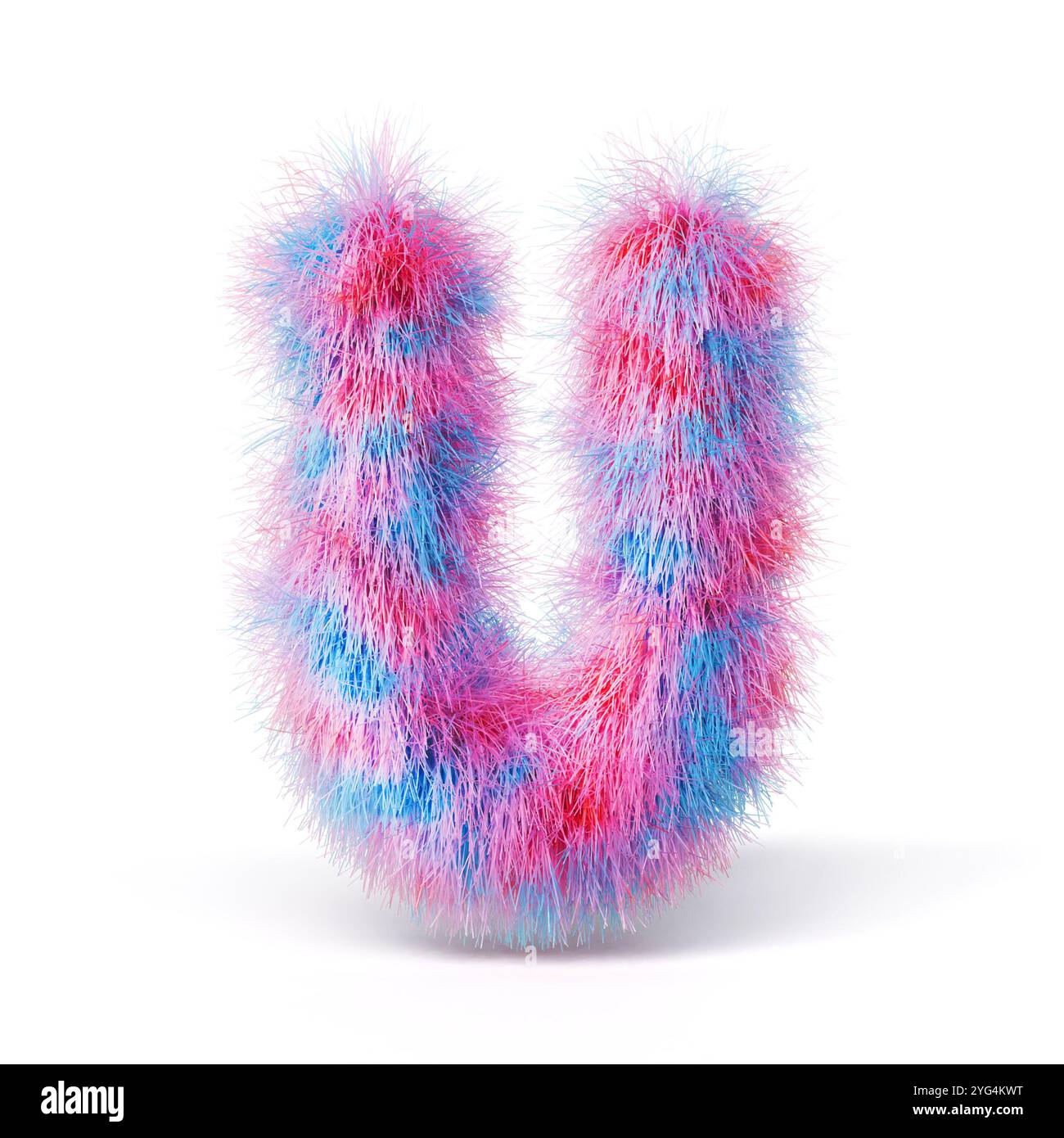 Soft blue letter u hi-res stock photography and images - Alamy