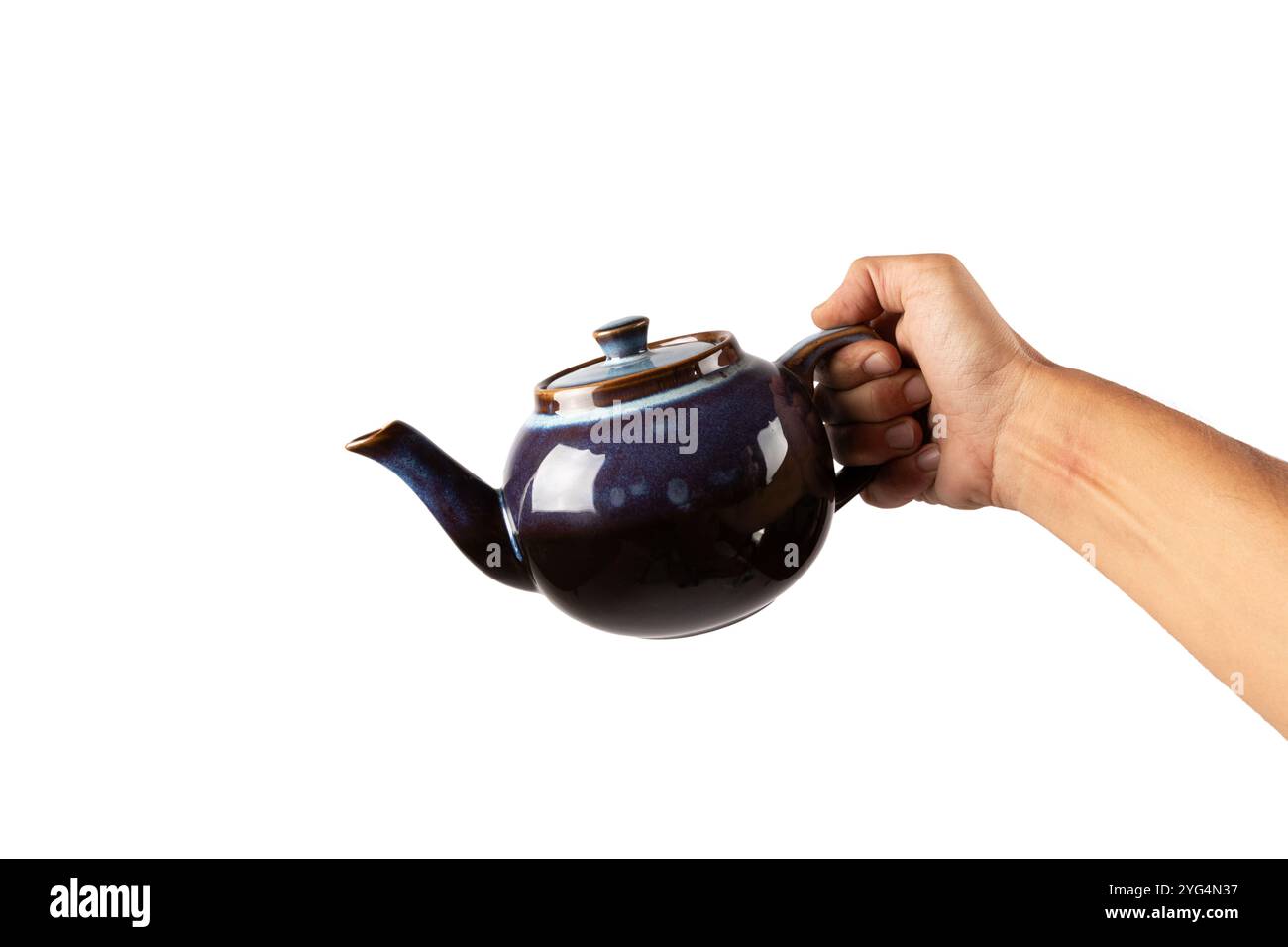 Beautiful tea set easter Cut Out Stock Images & Pictures - Alamy