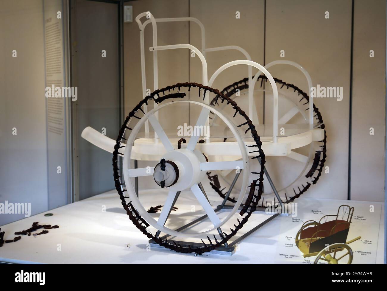 Chariot wheel ancient hi-res stock photography and images - Alamy