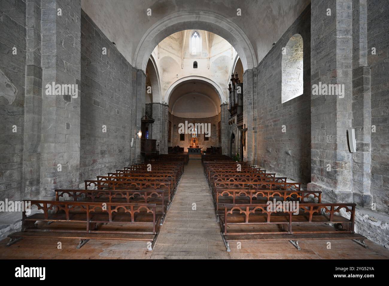 Abbey of saint savin de lavedan hi-res stock photography and images - Alamy