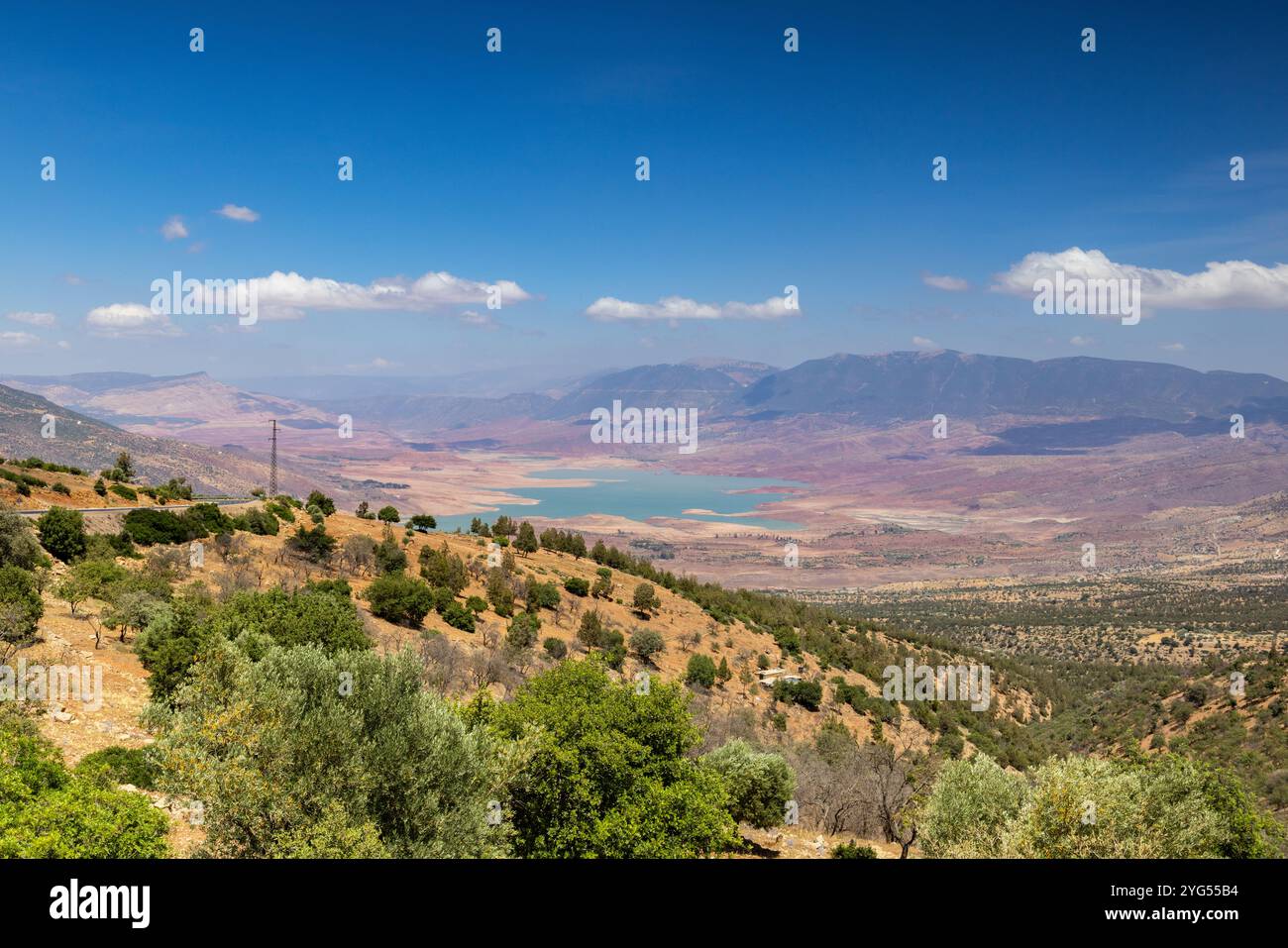 The Bin el Ouidane Dam is an arch dam on the El-Abid River in Azilal ...