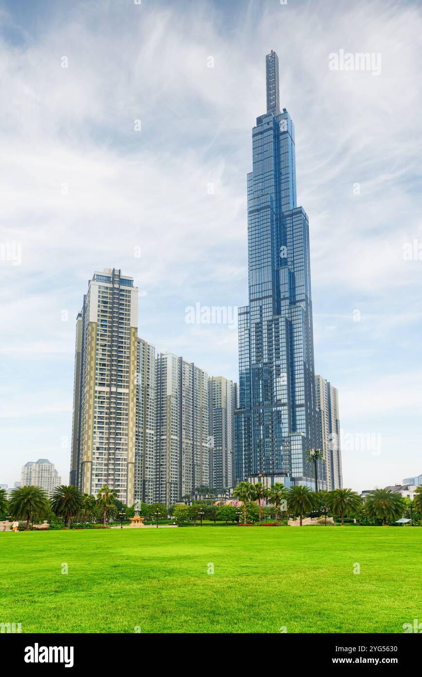 Awesome view of Landmark 81, Ho Chi Minh City, Vietnam Stock Photo - Alamy