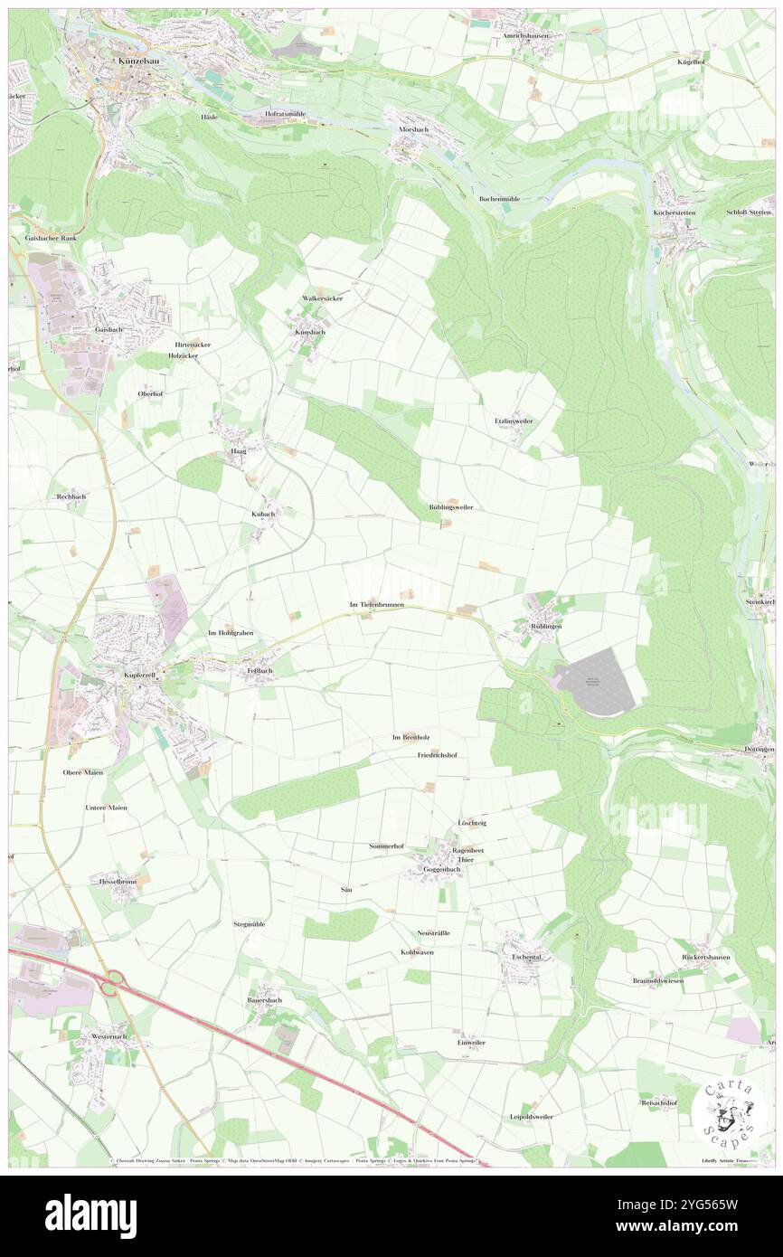 Kupferzeller Ebene, DE, Germany, Baden-Wurttemberg, N 49 14' 6'', N 9 ...
