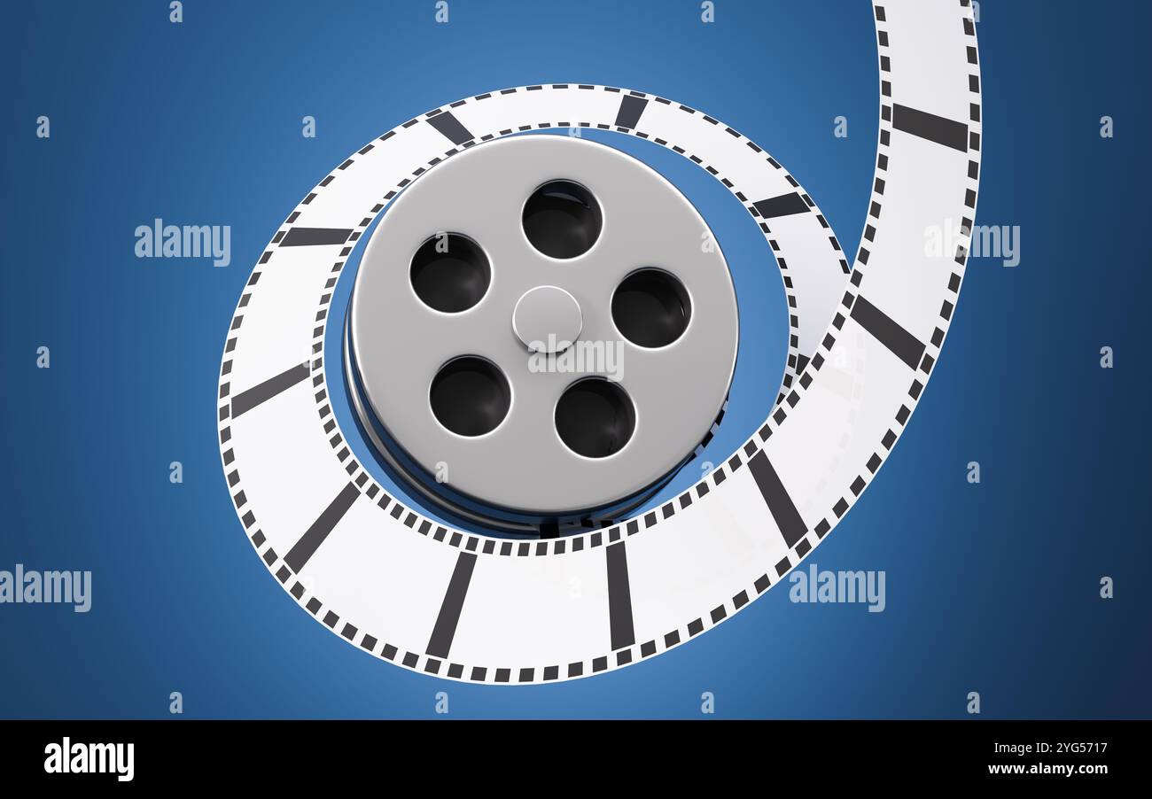 Cinema filmstrip icon cartoon hi-res stock photography and images - Alamy