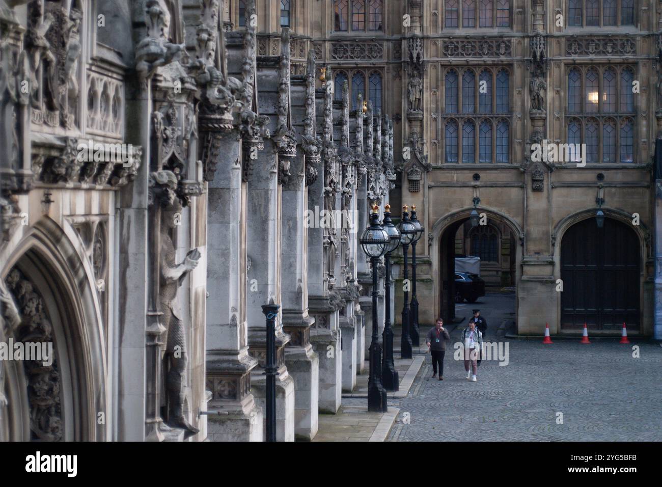 London, UK. 16th October, 2024. The Palace of Westminster in London ...