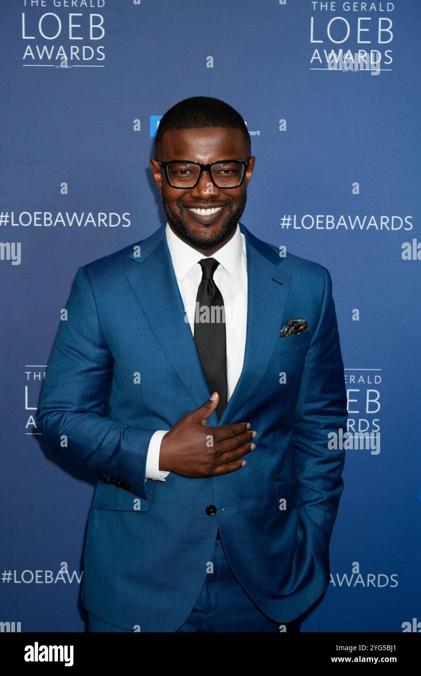 Alex Persha during The 2024 Gerald Loeb Awards presented by UCLA ...