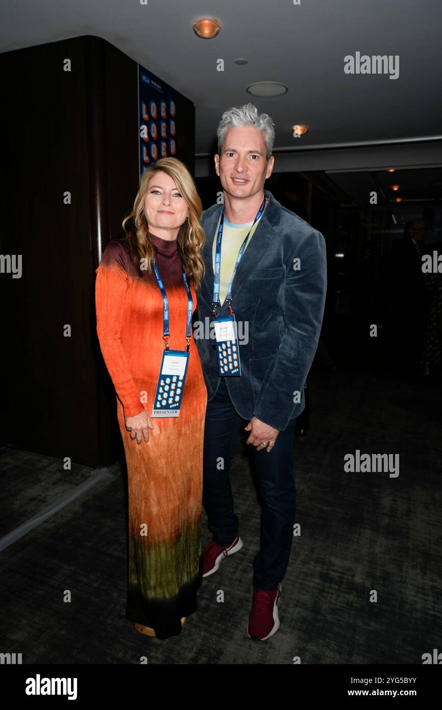 Vonnie Quinn, Jonathan Daillak during The 2024 Gerald Loeb Awards ...