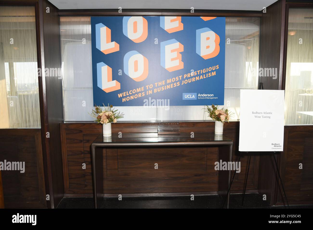 Atmosphere during The 2024 Gerald Loeb Awards presented by UCLA ...