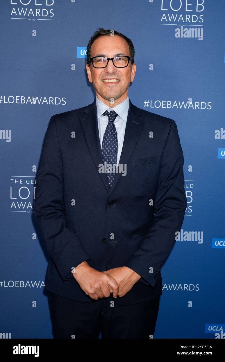Eric Lipton during The 2024 Gerald Loeb Awards presented by UCLA ...