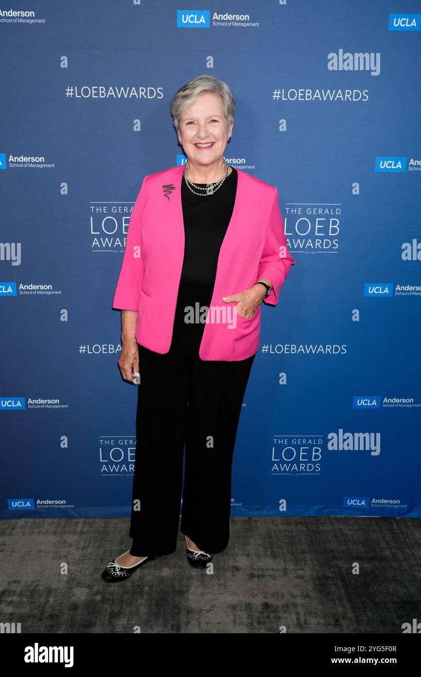 Diana Henriques during The 2024 Gerald Loeb Awards presented by UCLA ...