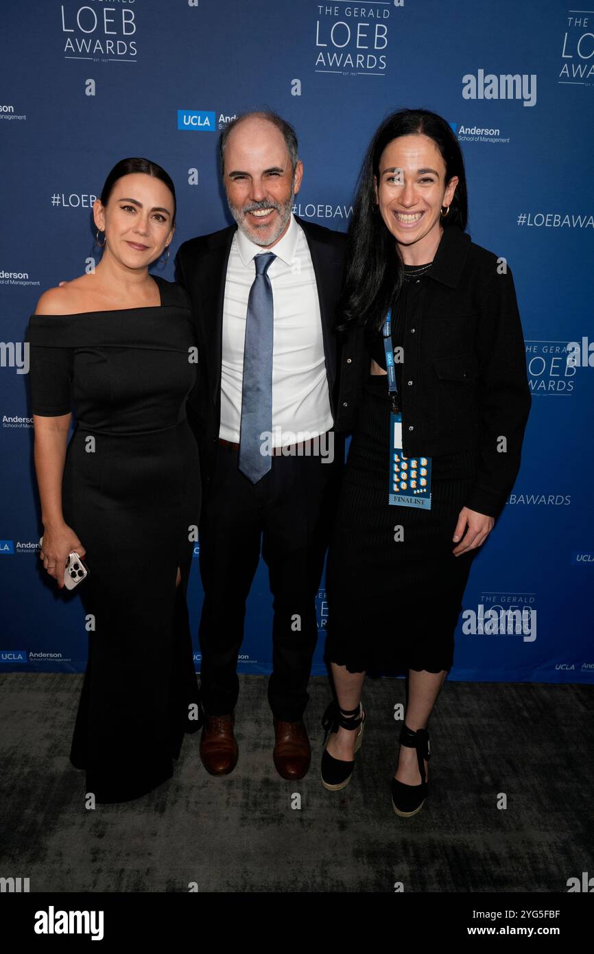 Ian Gordon, Julia Lurie during The 2024 Gerald Loeb Awards presented by ...