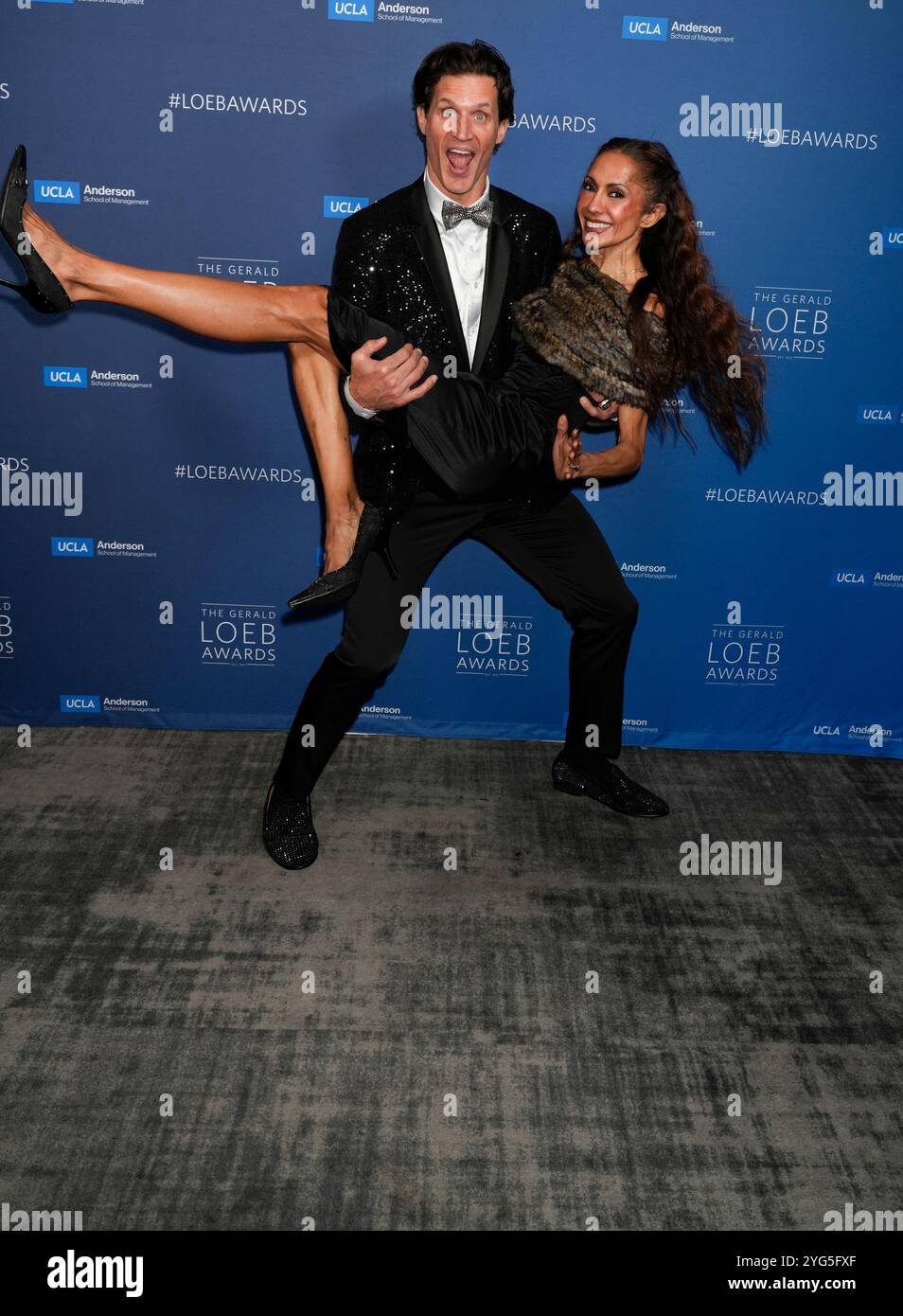 Andy Peeke during The 2024 Gerald Loeb Awards presented by UCLA ...