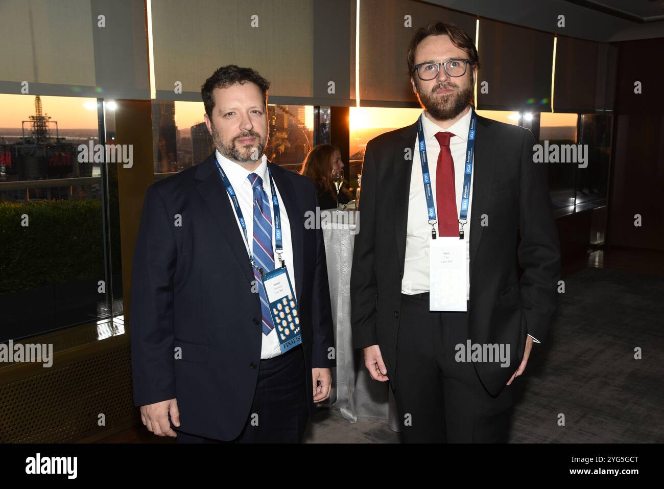 Daniel Connolly, Matt Fair during The 2024 Gerald Loeb Awards presented ...