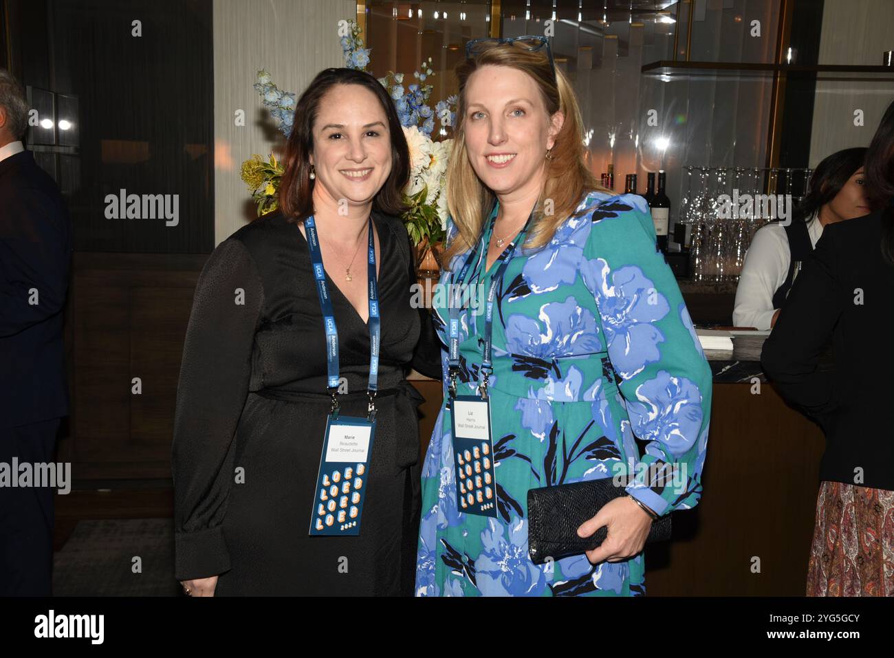Marie Beaudette, Liz Harris during The 2024 Gerald Loeb Awards ...