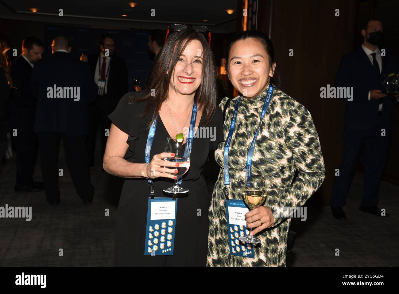 Jessica Toonkel, Vivyan Tran during The 2024 Gerald Loeb Awards ...