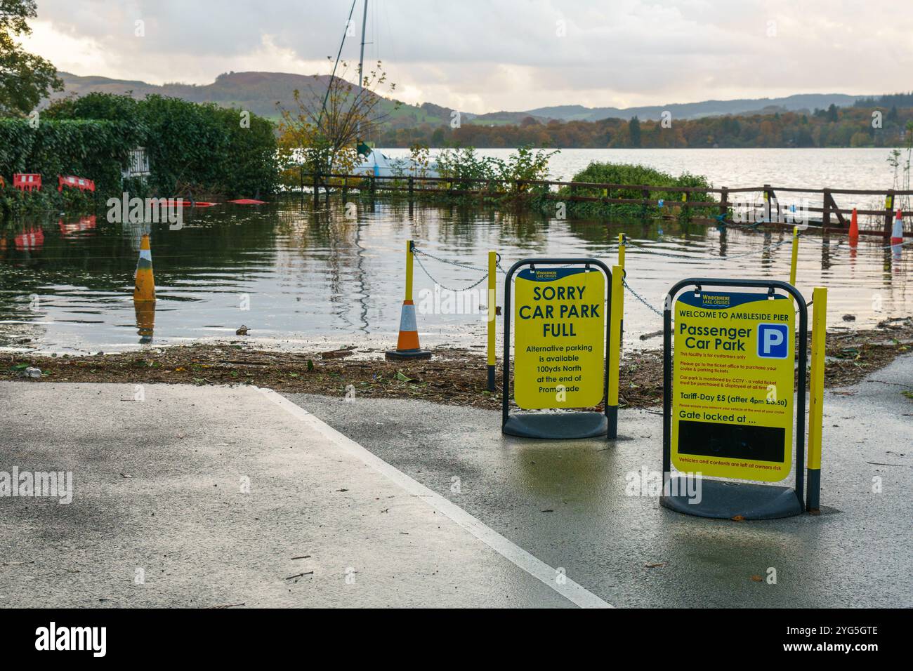 Submerged car park signs hi-res stock photography and images - Alamy