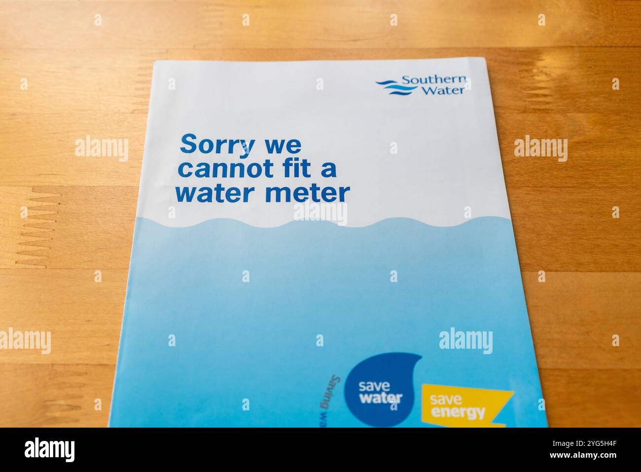 Southern Water - Sorry we cannot fit a water meter - information ...