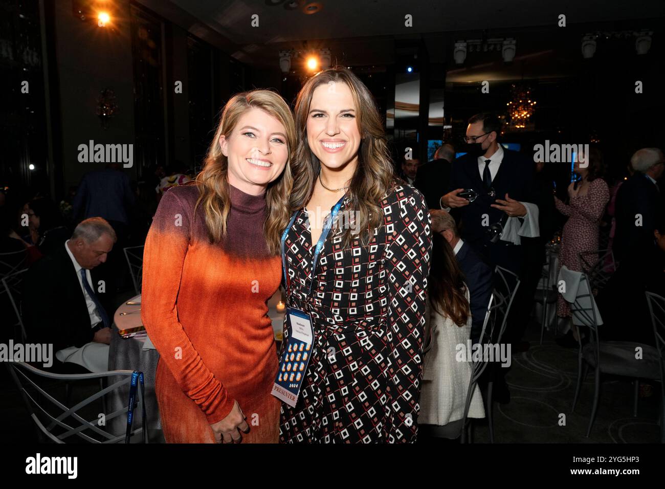 Vonnie Quinn, Madison Mills during The 2024 Gerald Loeb Awards ...