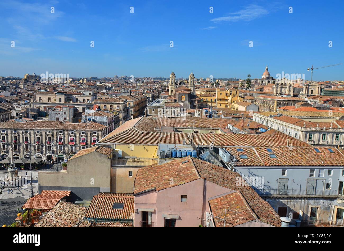 Catania sicily view buildings hi-res stock photography and images - Alamy