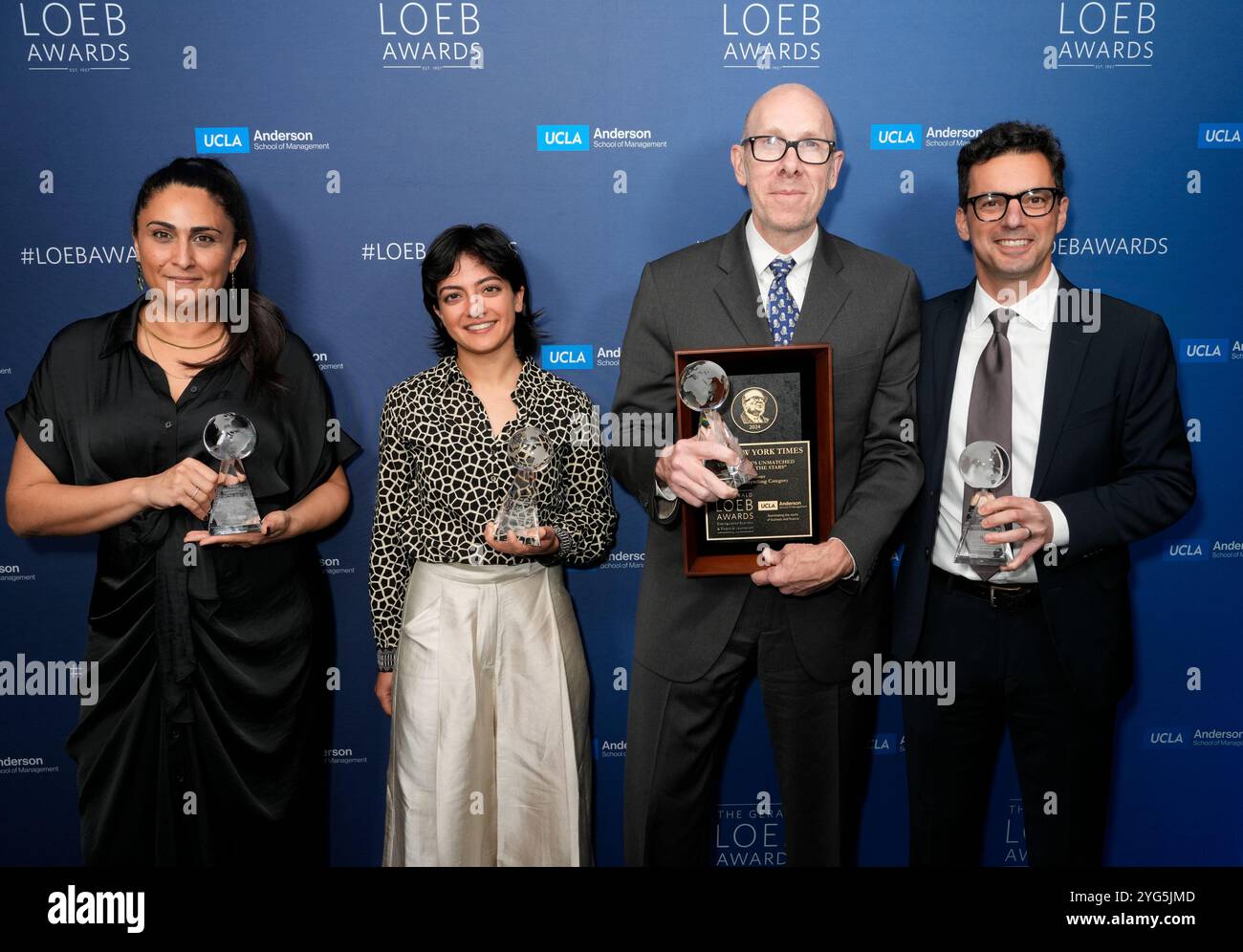 WINNER, Sheera Frenkel, Malika Khurana, Adam Adriano during The 2024 ...