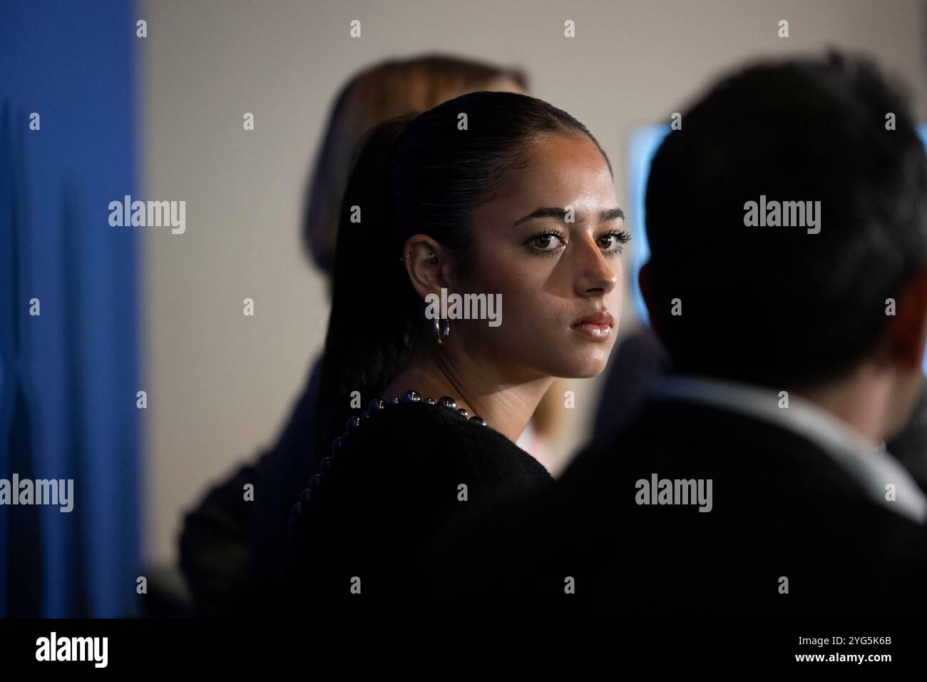 Paris, France. 06th Nov, 2024. French influencer Miel Abitbol, co ...