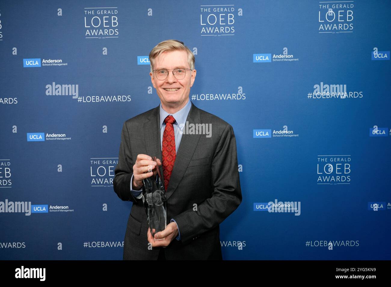 Martin Peers during The 2024 Gerald Loeb Awards presented by UCLA ...