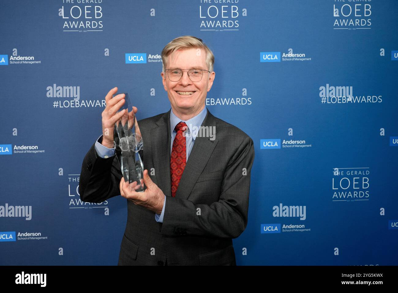 Martin Peers during The 2024 Gerald Loeb Awards presented by UCLA ...