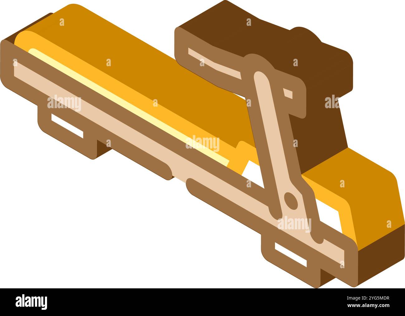 treadmill fitness tool isometric icon vector illustration Stock Vector ...