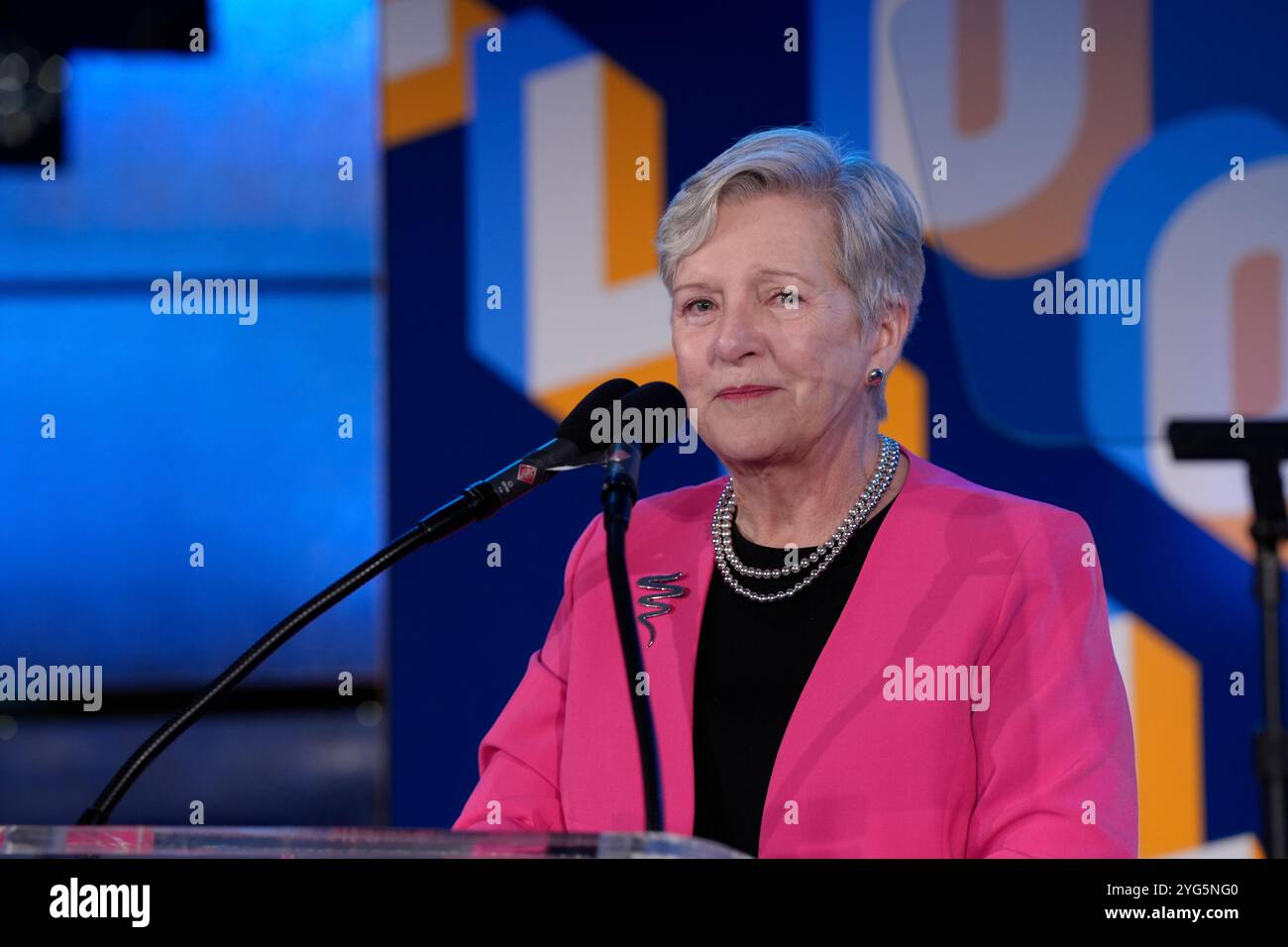 Diana Henriques during The 2024 Gerald Loeb Awards presented by UCLA ...