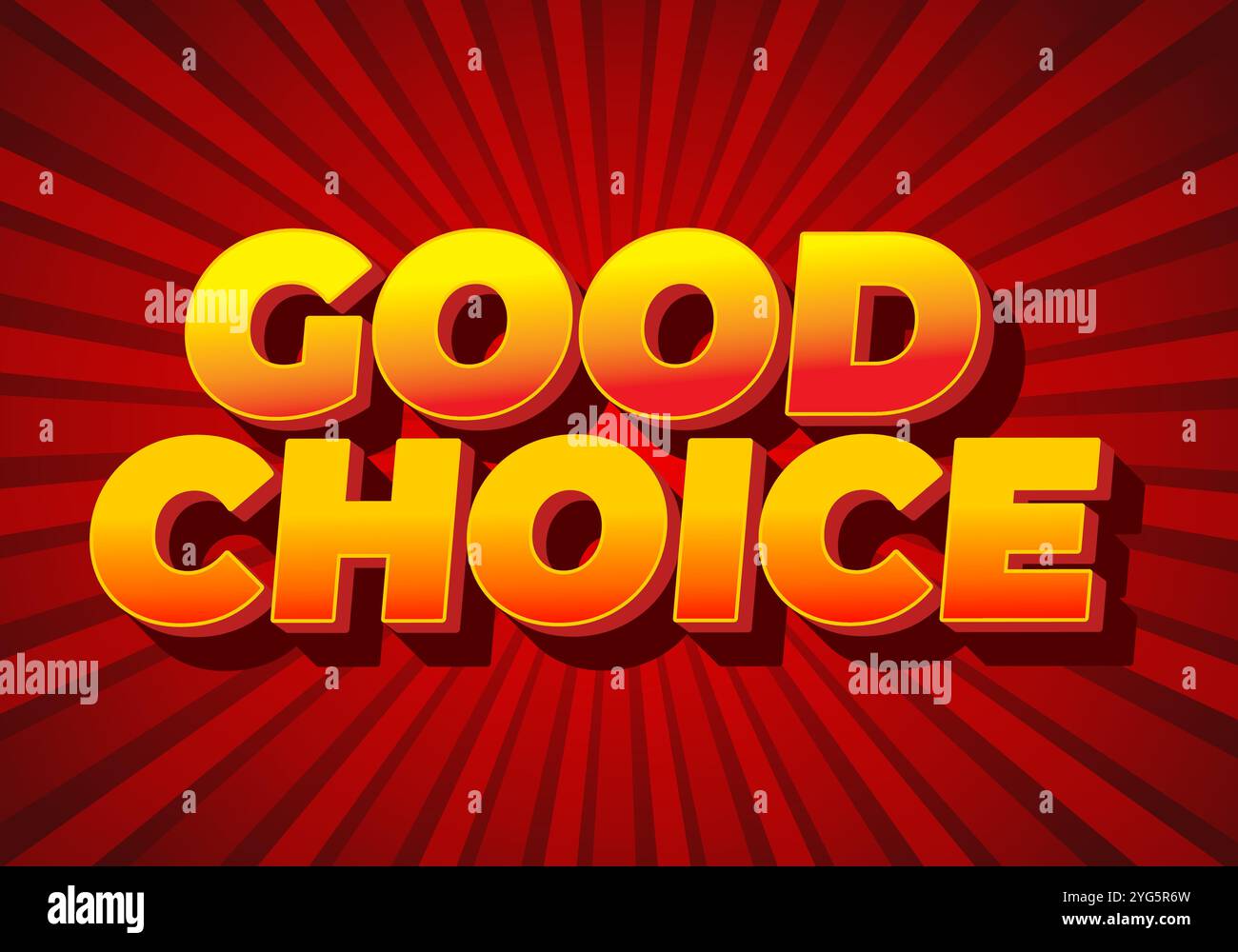 Good choice. Text effect design with bold fonts for social media ...