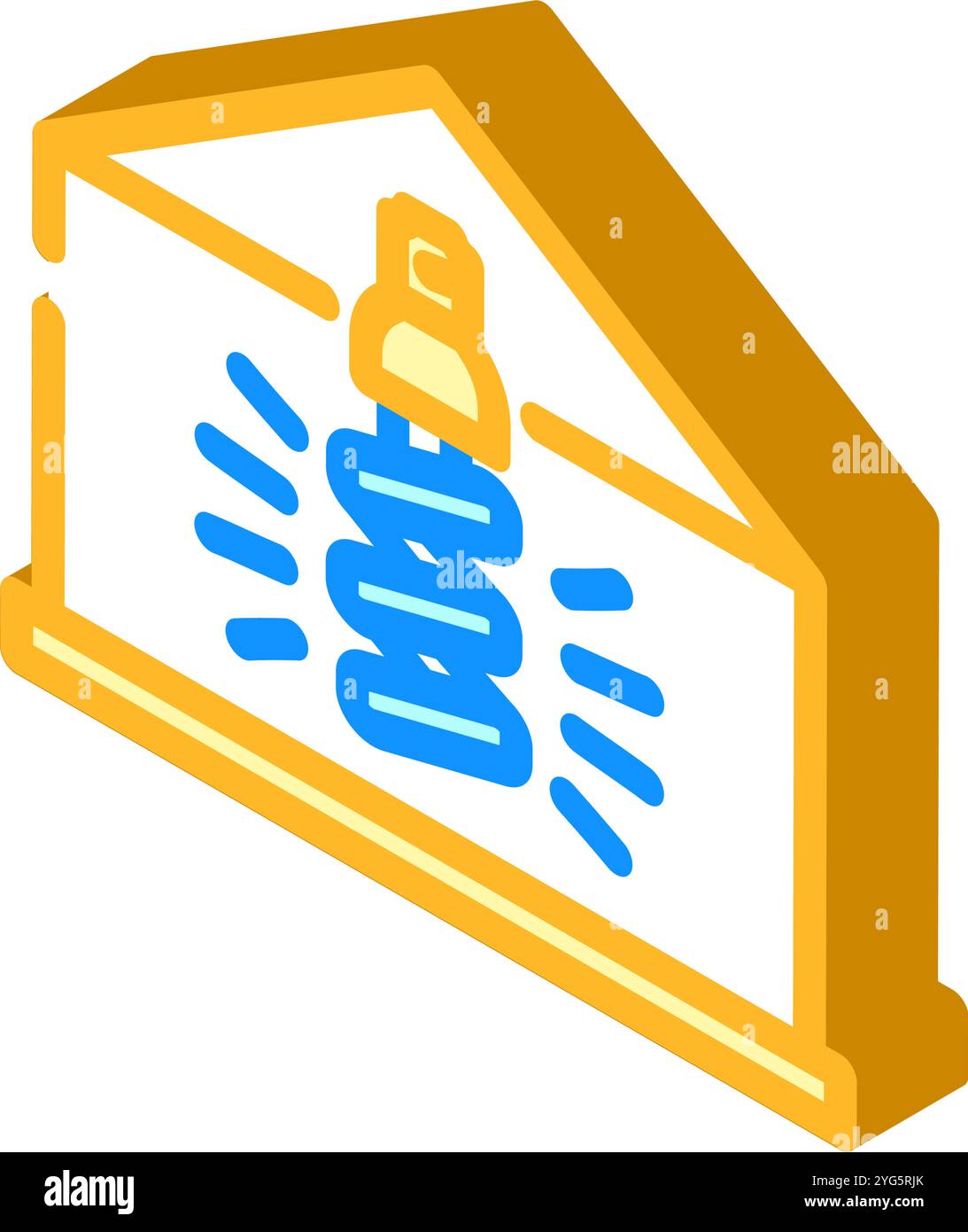 energy efficient lighting green building isometric icon vector illustration Stock Vector Image ...