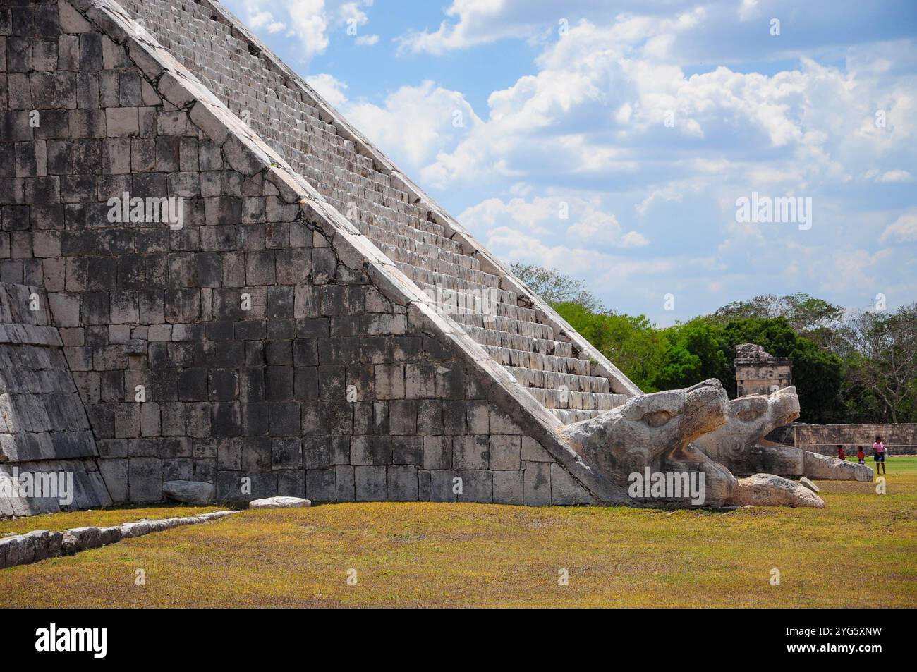 Chichen Itza, Quintana Roo, Mexico. June 01, 2011: Ancient stone ...