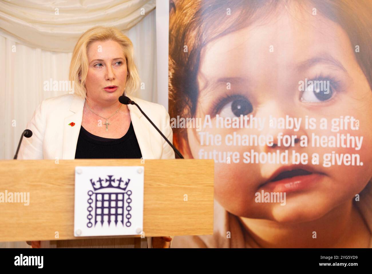 EDITORIAL USE ONLY Emma Lewell-Buck MP attends a parliamentary ...