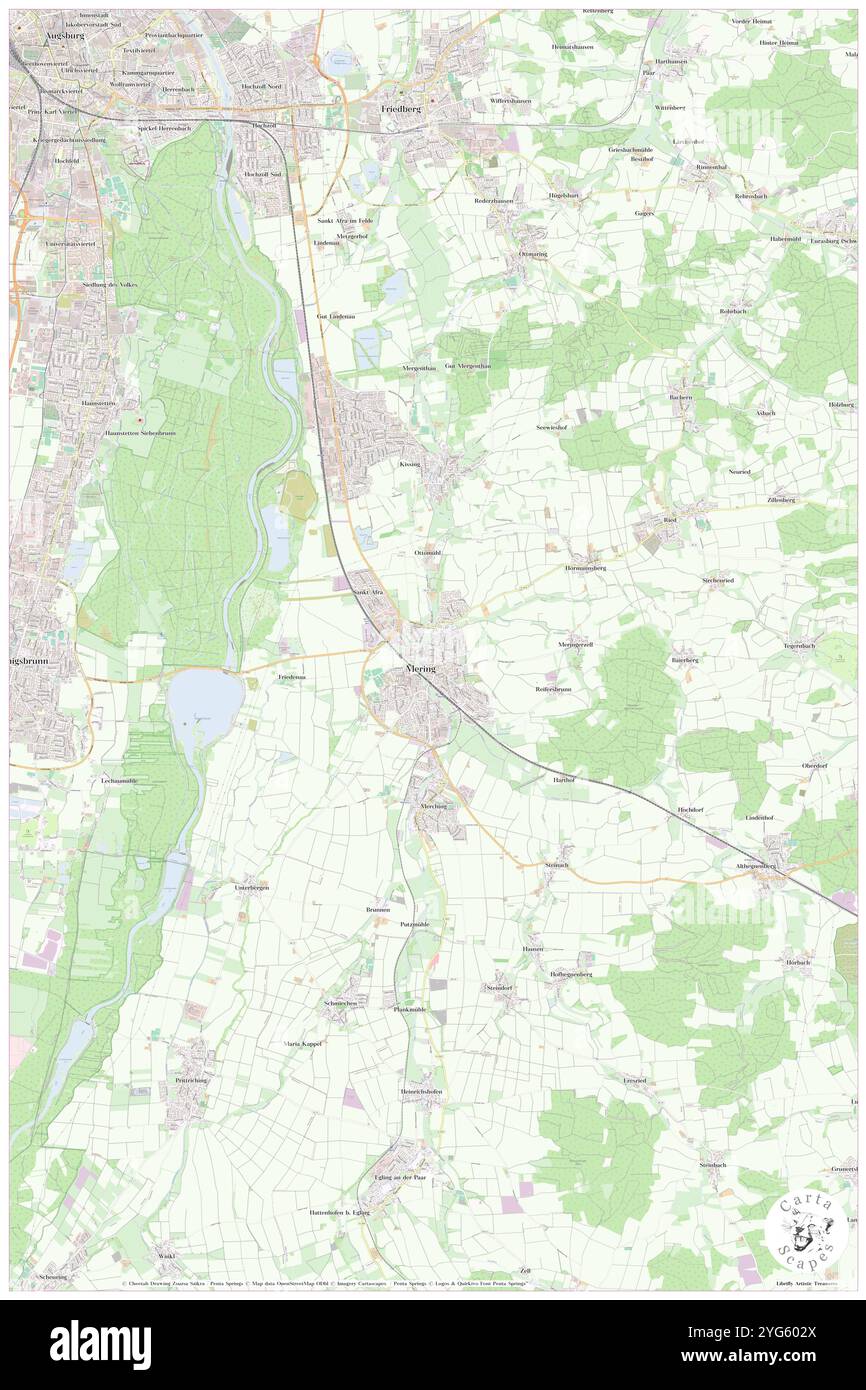 Mering, Markt, Swabia, DE, Germany, Bavaria, N 48 16' 10'', N 10 59' 10 ...