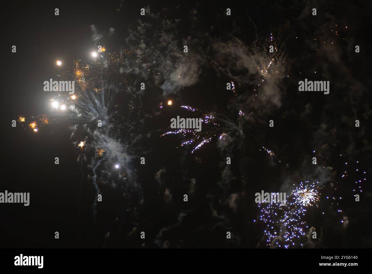 Firework Display on Bonfire night 5th November 2024 in north west ...