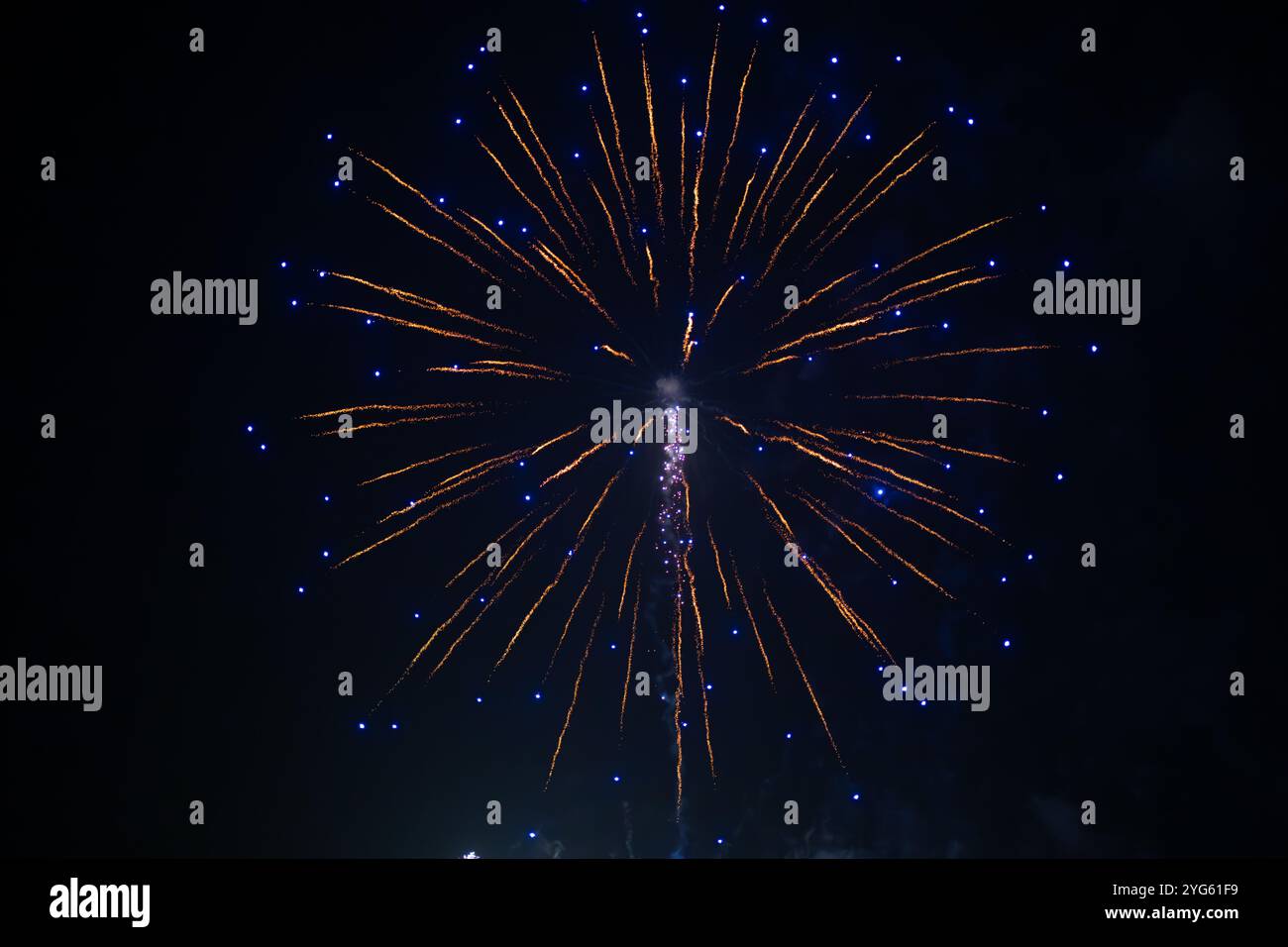 Firework Display on Bonfire night 5th November 2024 in north west ...