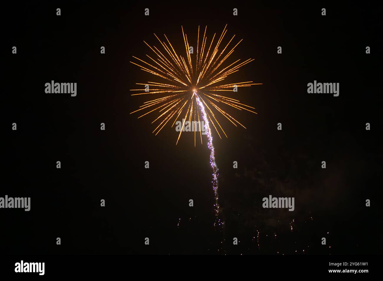 Firework Display on Bonfire night 5th November 2024 in north west ...