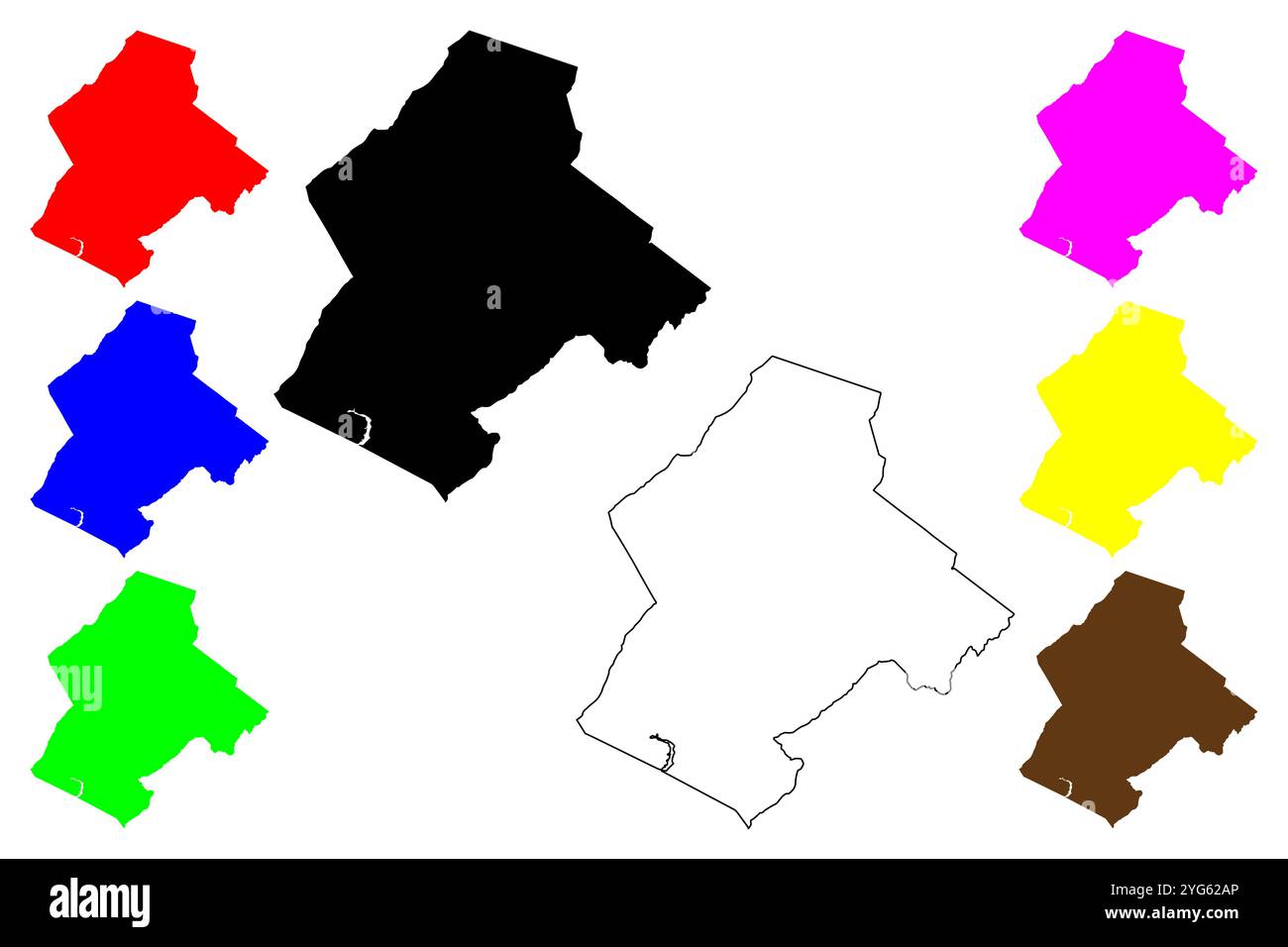 Map of fincastle hi-res stock photography and images - Alamy