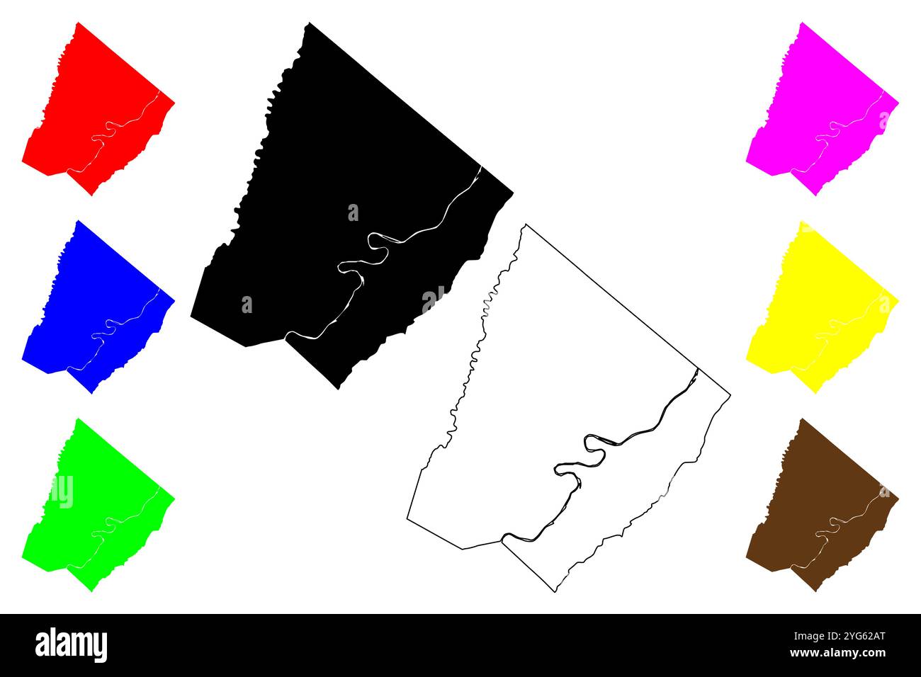 Clarke county virginia united states Stock Vector Images - Alamy